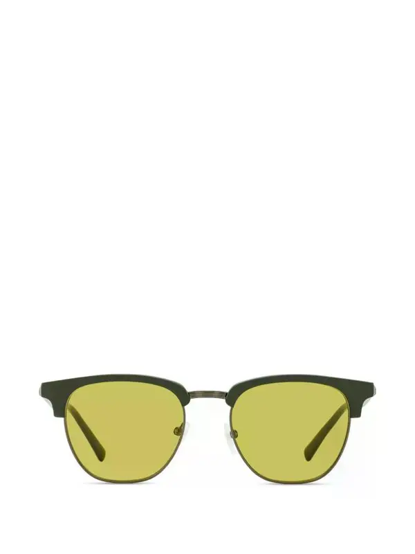FERRAGAMO Square-frame Sunglasses - Green