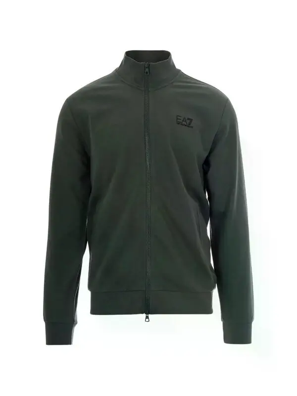 EA7 Zip-closure Sweatshirt - Green