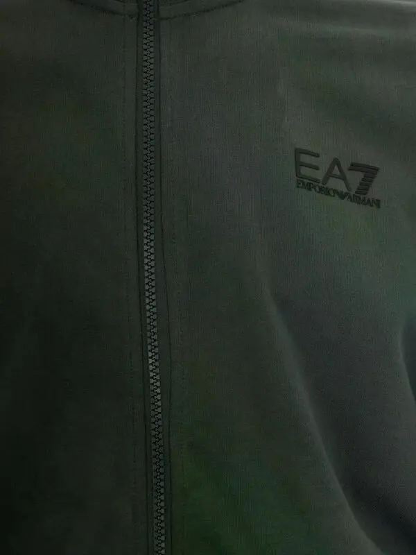 EA7 Zip-closure Sweatshirt - Green