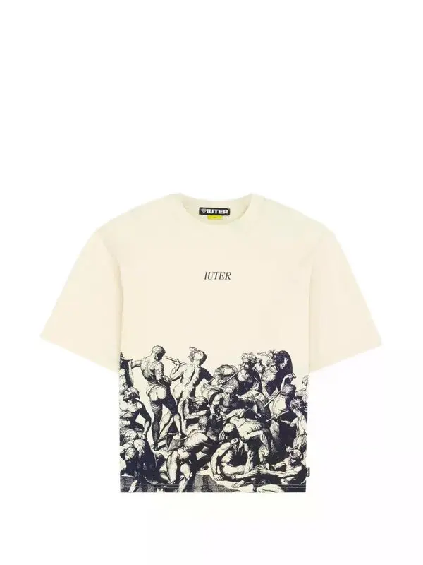 IUTER Battle Reverse Stitch T-shirt