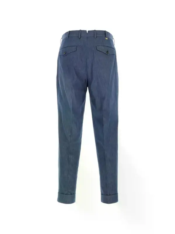 PT TORINO Cuffed Trousers - Blue