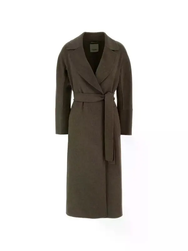 Max Mara Elisa Belted Coat - Brown