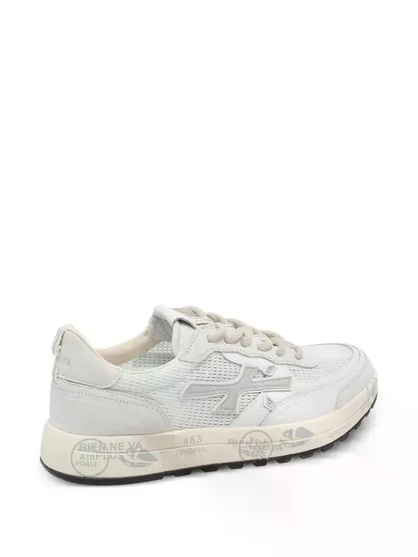 Premiata Logo Lace-up Sneakers - White
