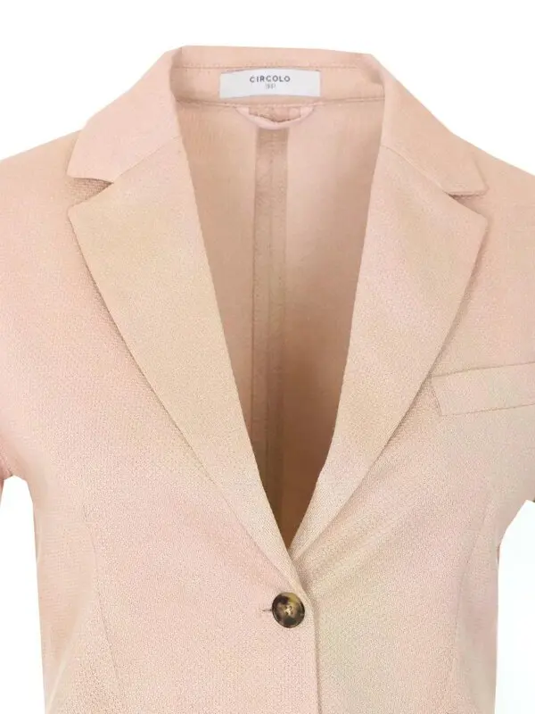 CIRCOLO 1901 Buttoned Blazer - Pink