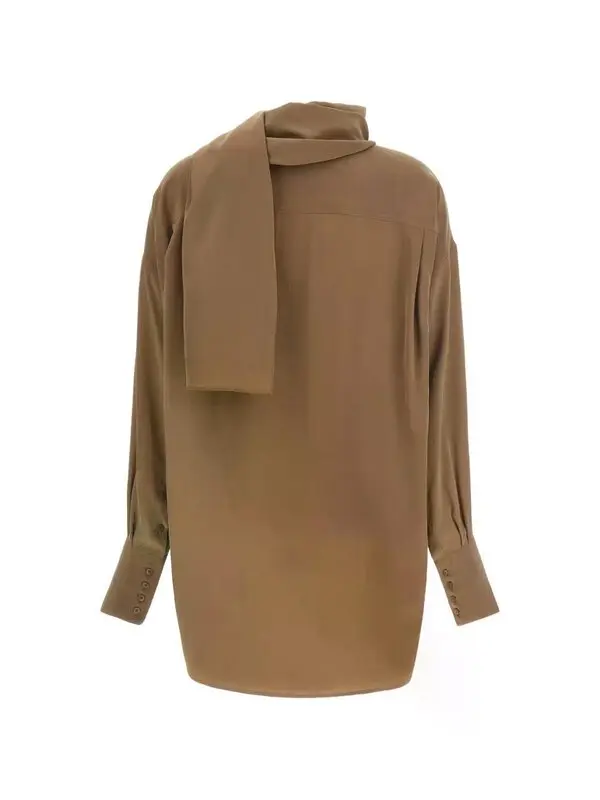 DARKPARK Georgia Detachable-scarf Shirt