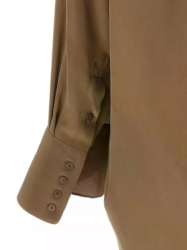 DARKPARK Georgia Detachable-scarf Shirt