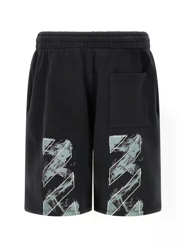 Off-White Printed Bermuda Shorts