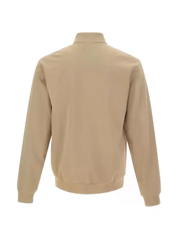 EA7 Zipped Logo-detail Sweatshirt