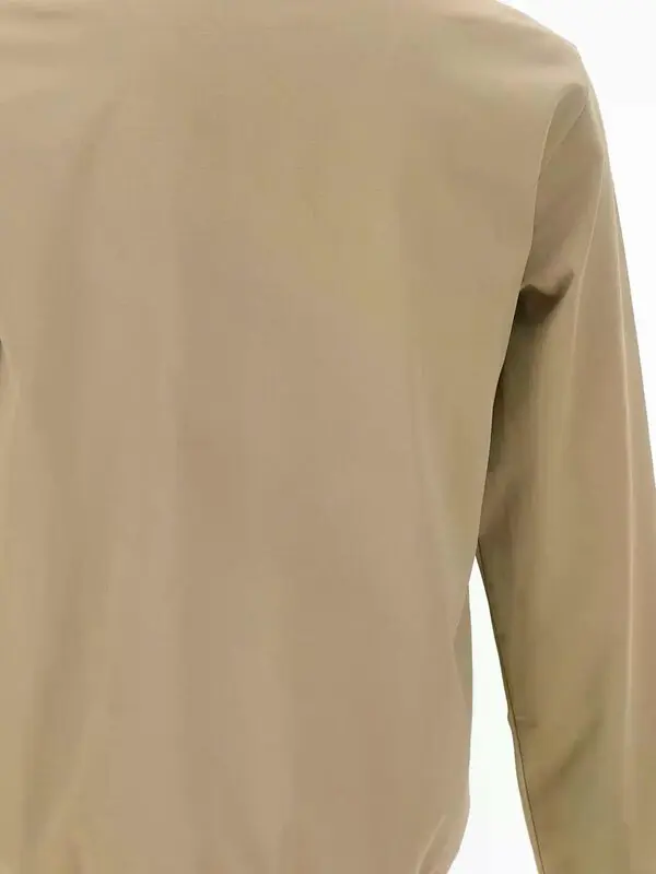 EA7 Zipped Logo-detail Sweatshirt