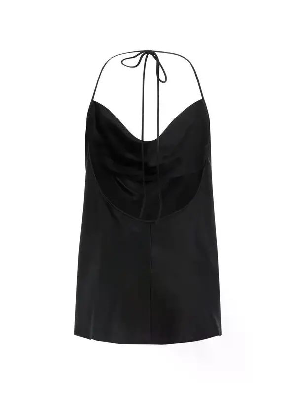 Valentino Garavani Tie-up Silk Top