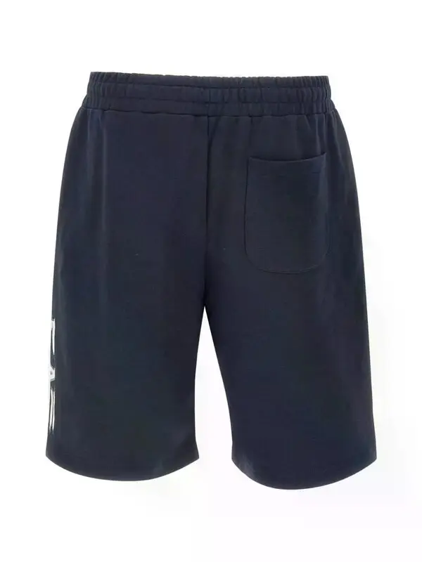 EA7 Logo-detail Shorts - Blue