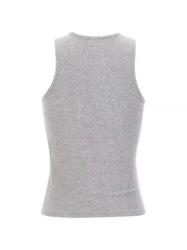 VIVIENNE WESTWOOD Embroidered-logo Ribbed Top