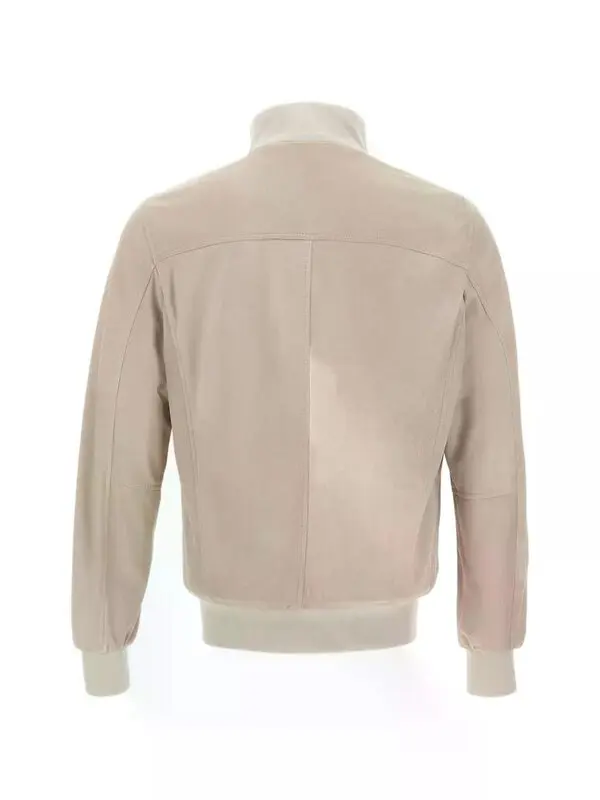 BARBA NAPOLI Vermont High-collar Jacket - Neutrals