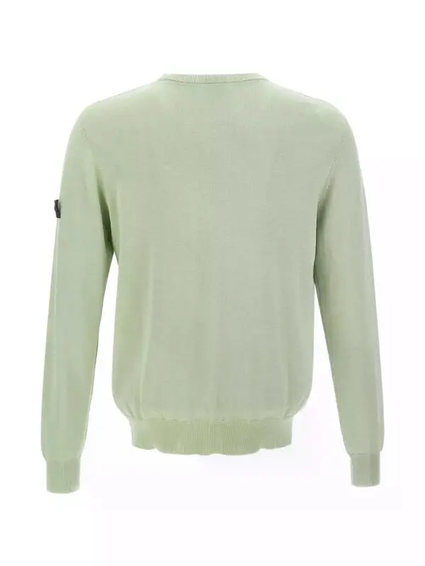 Peuterey Logo-patch Crew-neck Sweatshirt - Green