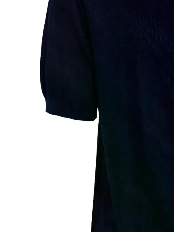 KANGRA Zip Knitted Polo Shirt