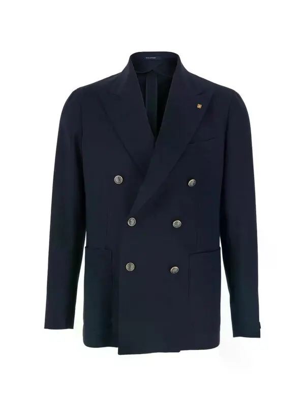 Tagliatore Double-breasted Blazer - Blue