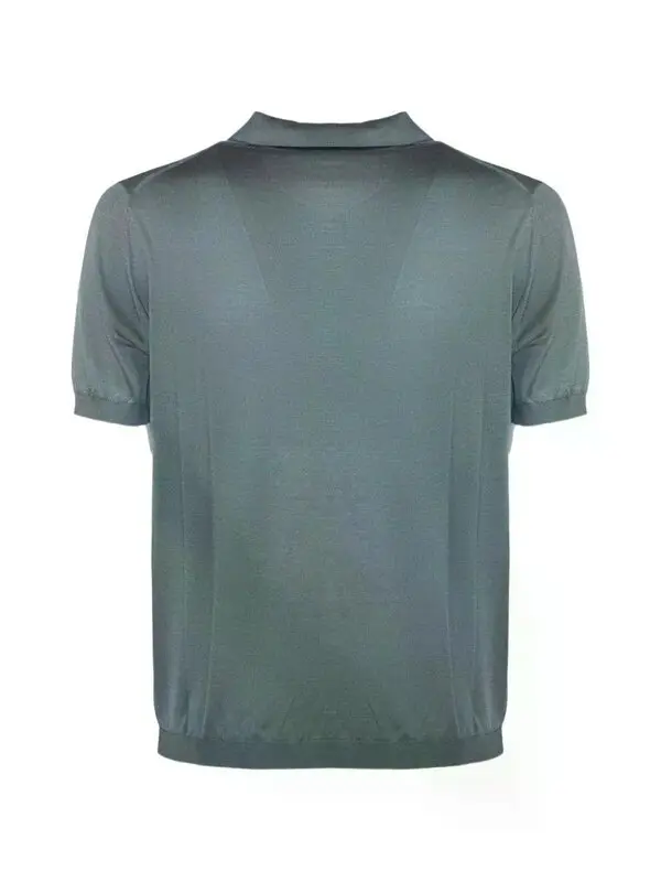 KANGRA Short-sleeve Polo Shirt - Green