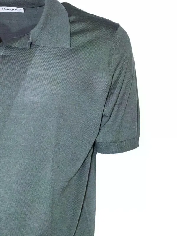 KANGRA Short-sleeve Polo Shirt - Green