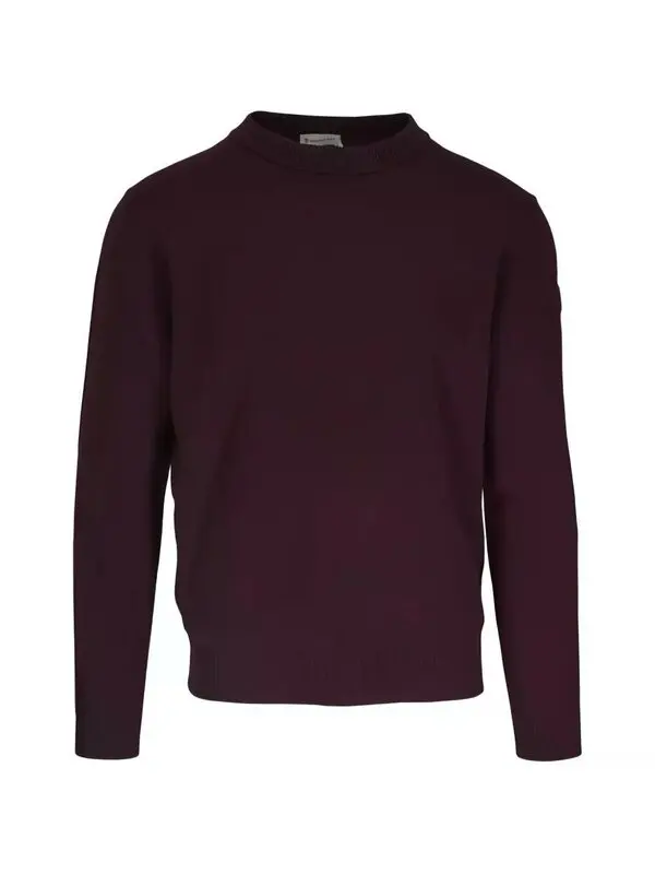 Moncler Crew Neck Ribbed Sweater
