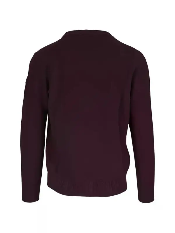 Moncler Crew Neck Ribbed Sweater