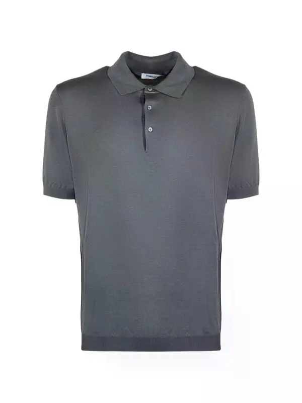 KANGRA Buttoned Short-sleeve Polo Shirt
