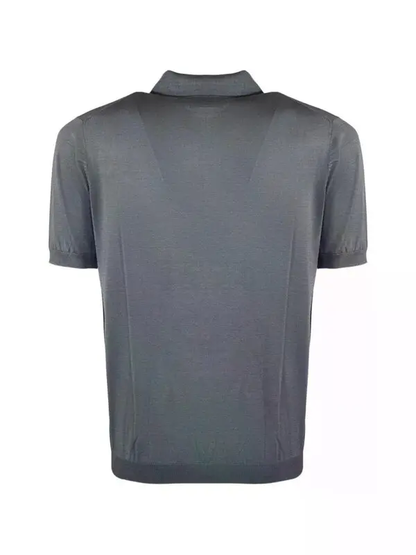 KANGRA Buttoned Short-sleeve Polo Shirt