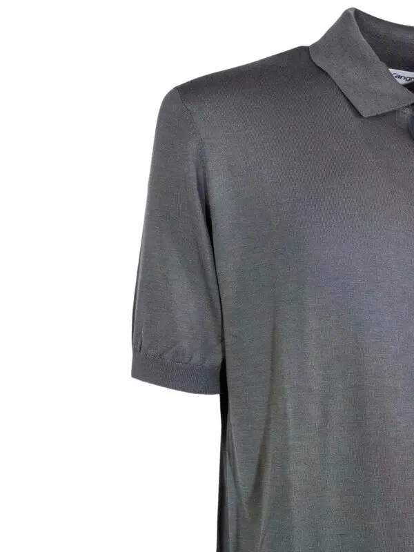 KANGRA Buttoned Short-sleeve Polo Shirt