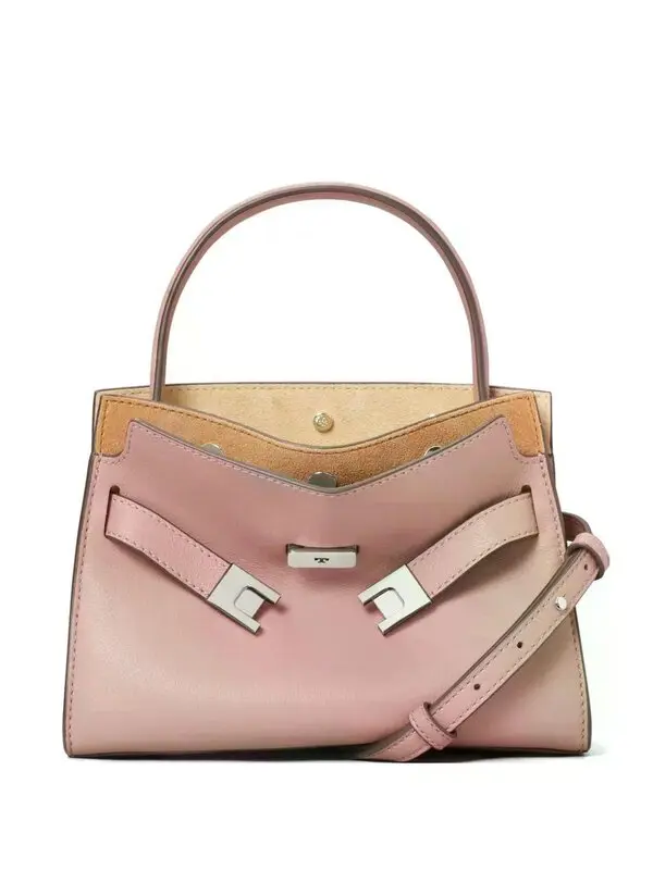 Tory Burch Small Lee Radziwill Crossbody Bag - Pink