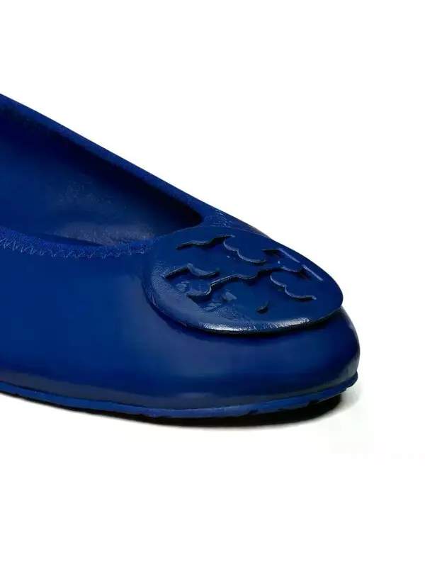 Tory Burch Reva Travel Ballet Flats - Blue