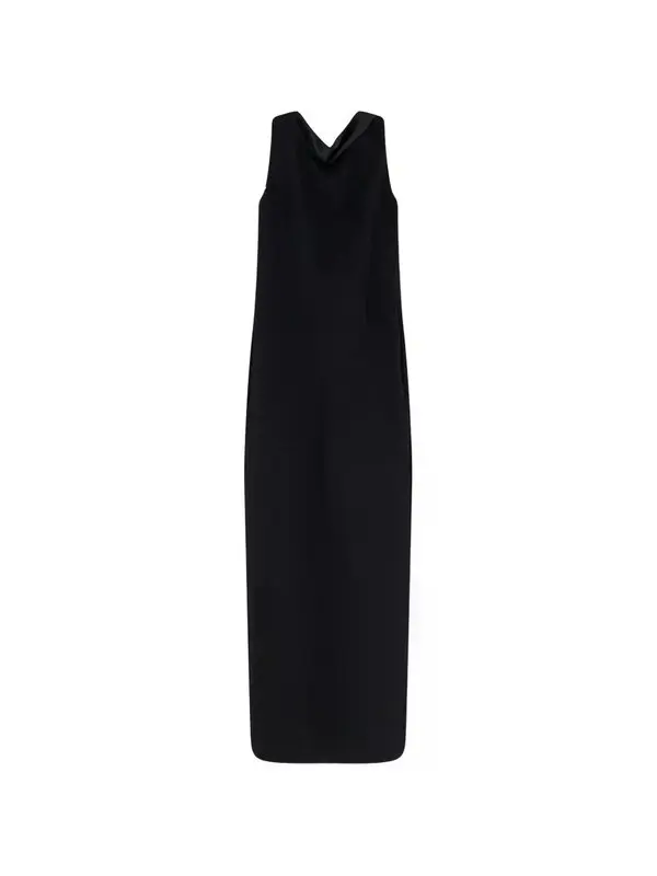Max Mara Cowl Sleeveless Dress