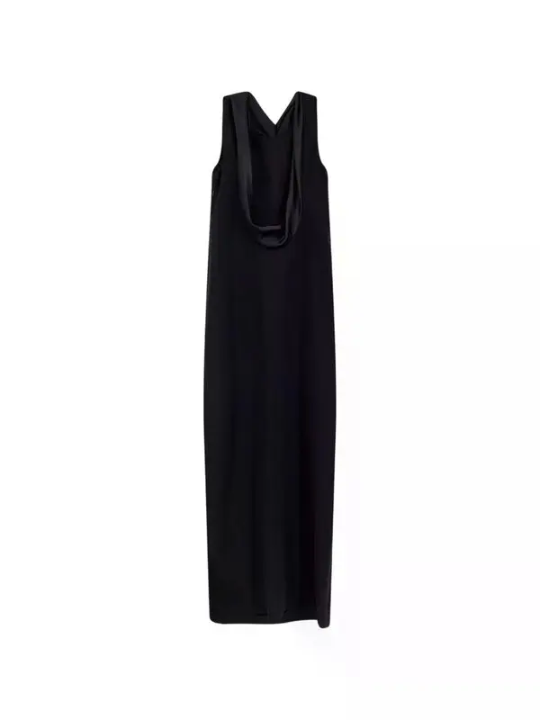 Max Mara Cowl Sleeveless Dress