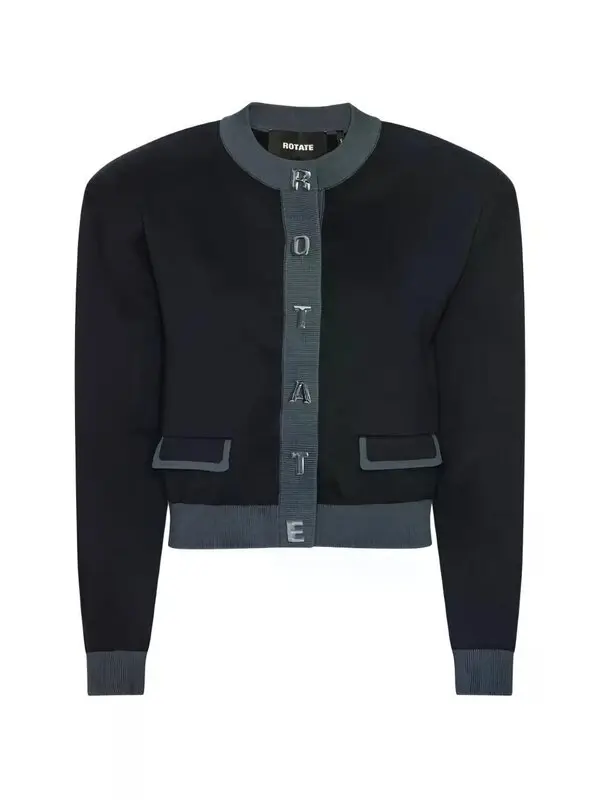ROTATE BY BIRGER CHRISTENSEN Letter-button Cardigan