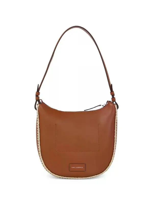 Karl Lagerfeld Whipstitch Shoulder Bag
