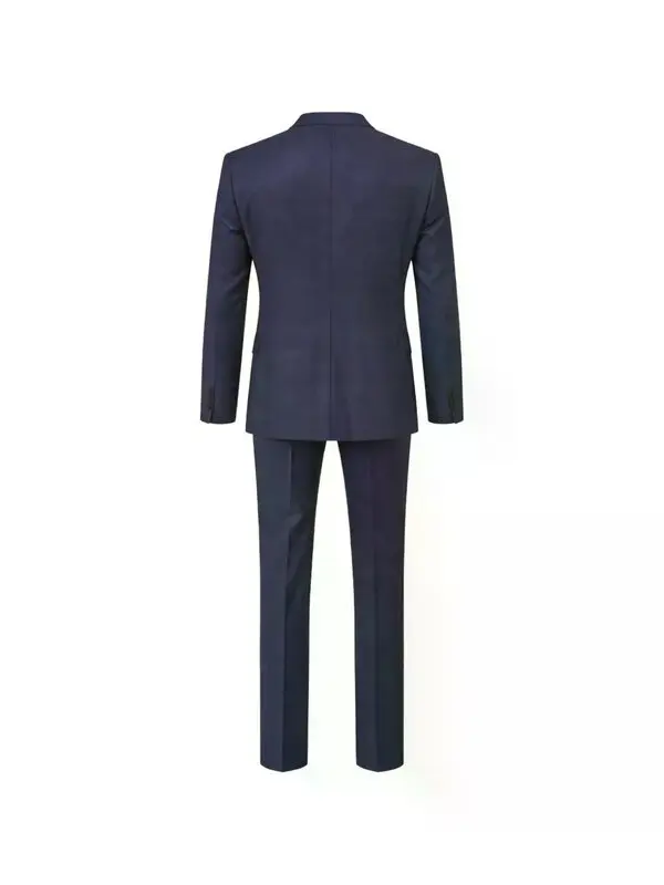 Canali Check Flap Pockets Suit