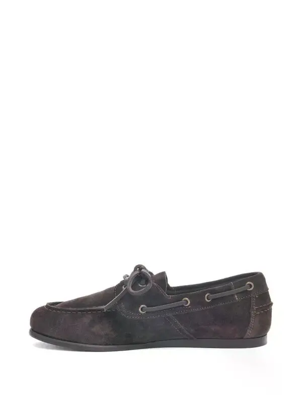 SEBAGO Owen Lace-up Boat Loafers - Brown