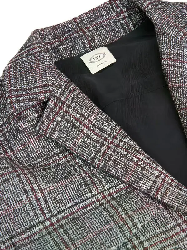 TOD'S Checked Jumpsuit