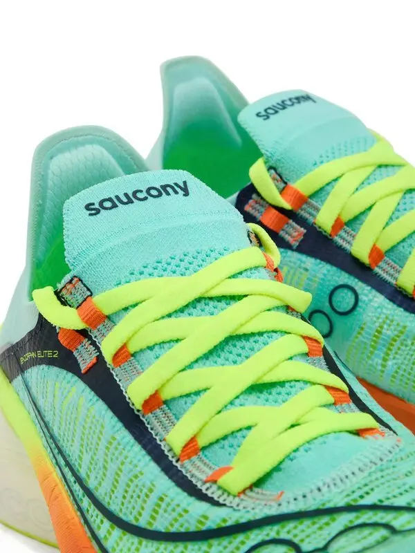 Saucony Endorphin Elite 2 Panelled Mesh Sneakers - Blue