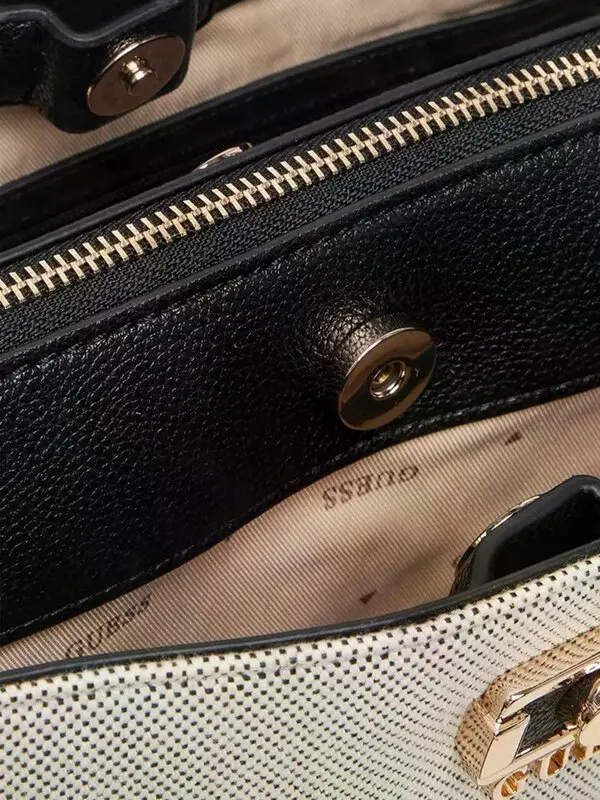 Guess Logo-plaque Tote Bag