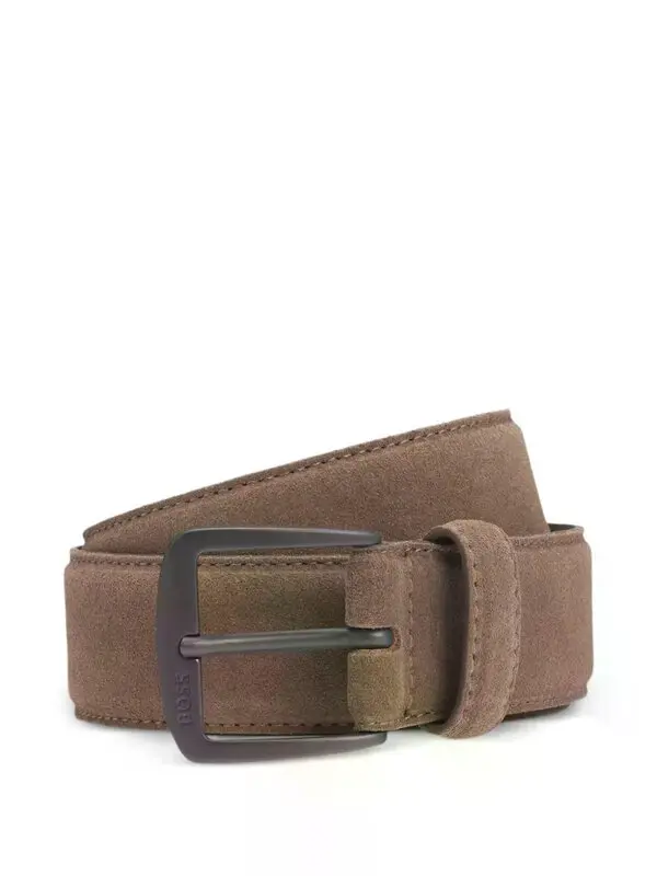 BOSS Square-buckle Belt - Neutrals