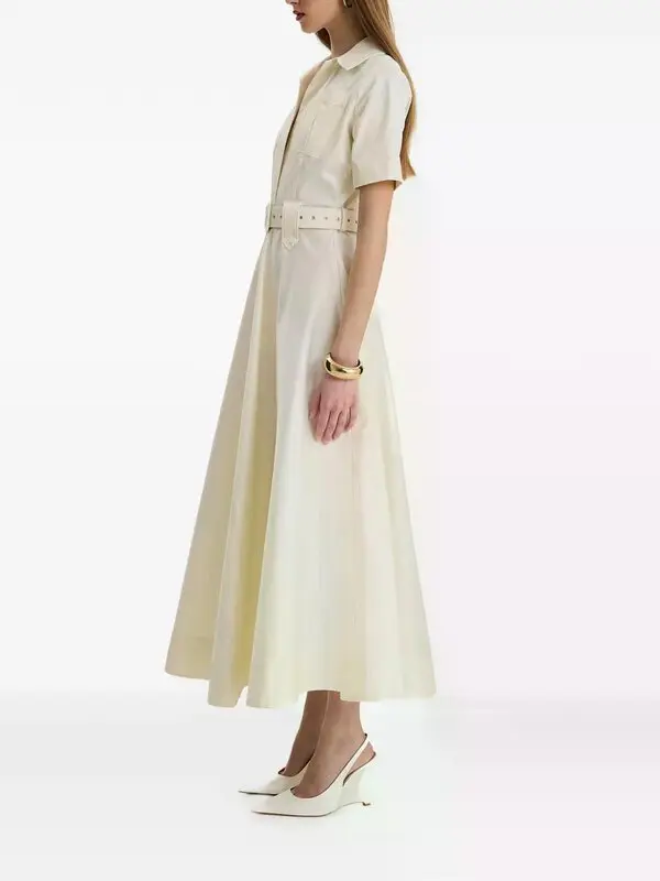 MOOS STUDIO Belted Maxi Dress