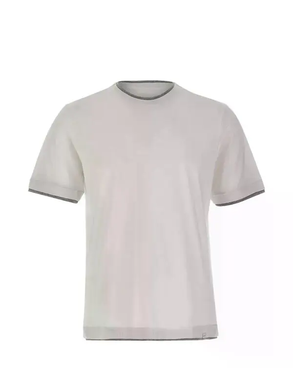 DIKTAT Trimmed Crew-neck T-shirt