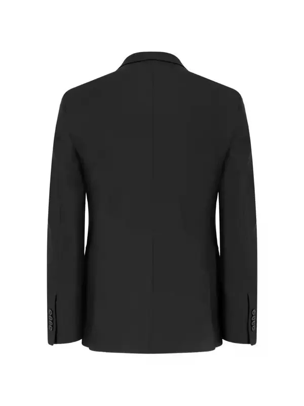 Tagliatore Peak Lapel Two-button Suit - Black