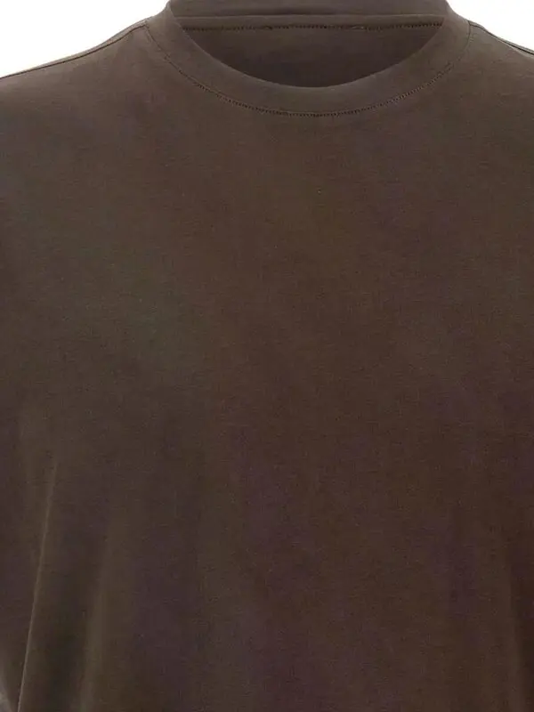 DIKTAT Crew-neck Short-sleeve T-shirt - Brown