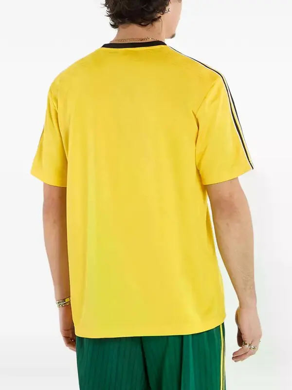 Adidas Jacquard Three-stripe T-shirt