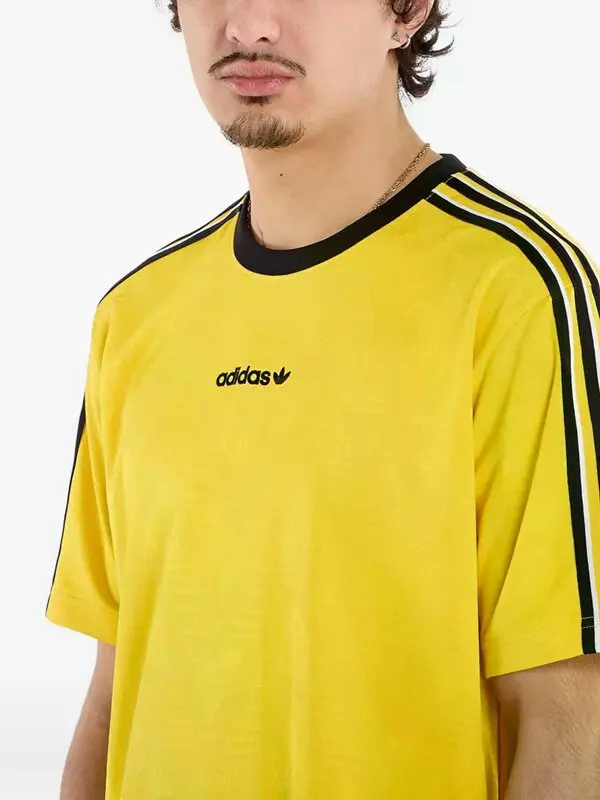Adidas Jacquard Three-stripe T-shirt