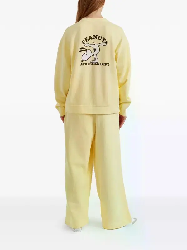Chinti & Parker X Peanuts Athletics Sweatshirt - Yellow