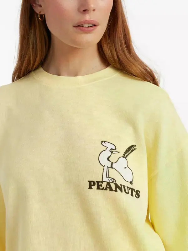 Chinti & Parker X Peanuts Athletics Sweatshirt - Yellow