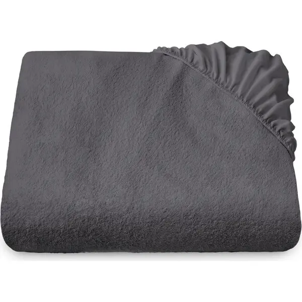 BARE HOME Cotton Terry Waterproof Mattress Protector - Grey