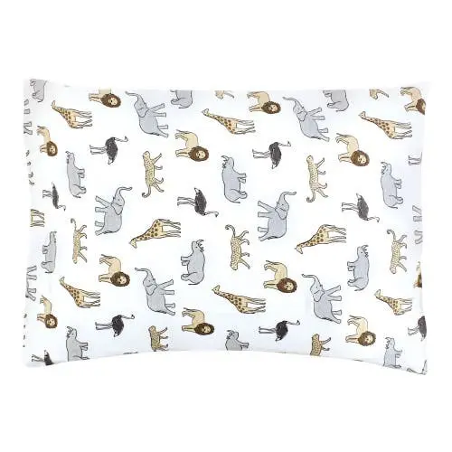 HUDSON BABY Sleep Pillow Encasement - Modern Safari