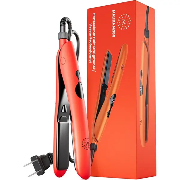 MALINA Professional Hair Straightener - Orange